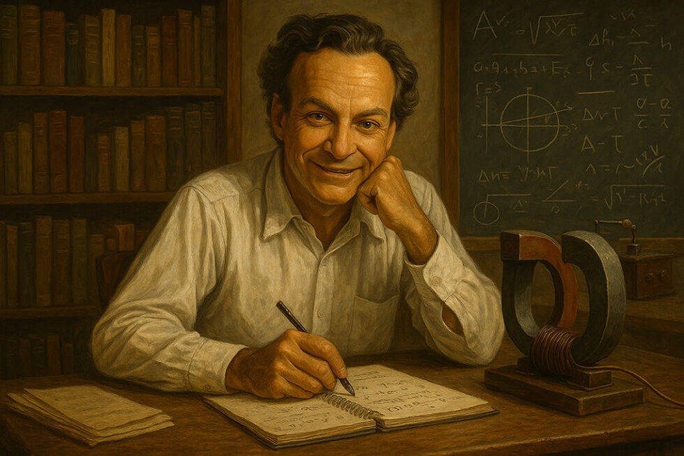 Richard Feynman: el placer de descubrir. - Cientopedia